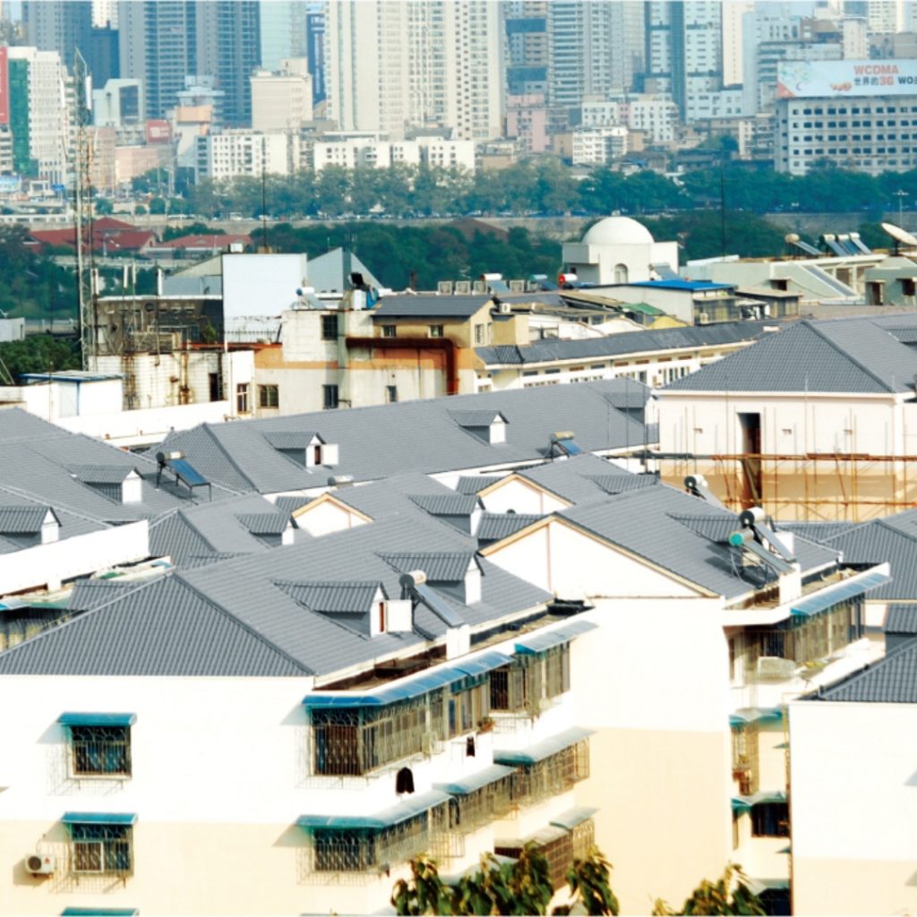 Government Housing Projects with UPVC Roof Sheets